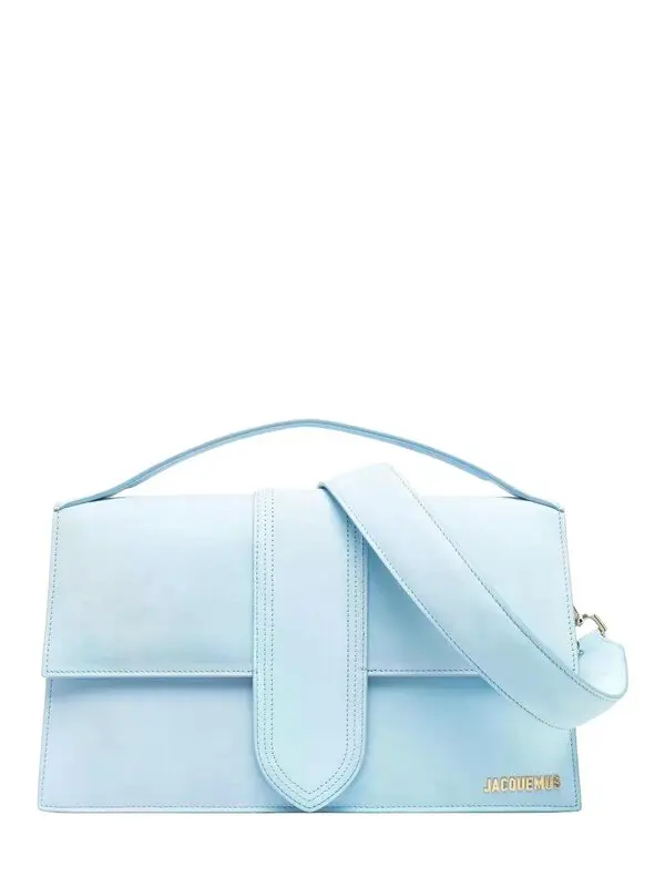 Jacquemus Le Bambinou Leather Tote Bag - Blue