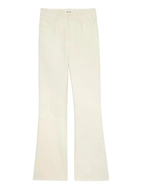 Zadig&Voltaire Beige Straight-leg Trousers - Neutrals