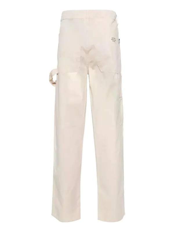 AWAKE NY Straight-leg Cotton Carpenter Trousers - Neutrals
