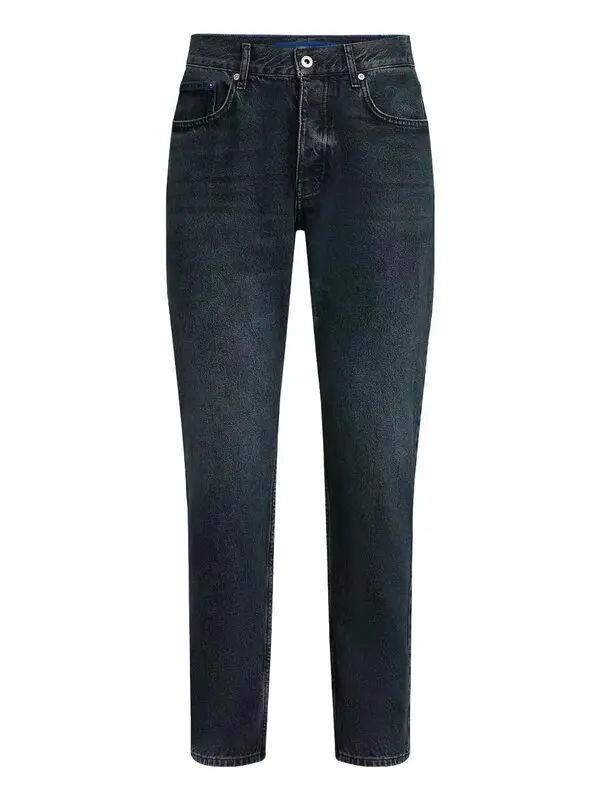Karl Lagerfeld Tapered Leg Jeans - Blue