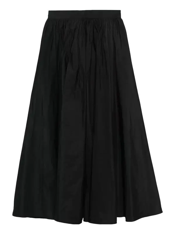 Elie Saab A-line Maxi Skirt - Black