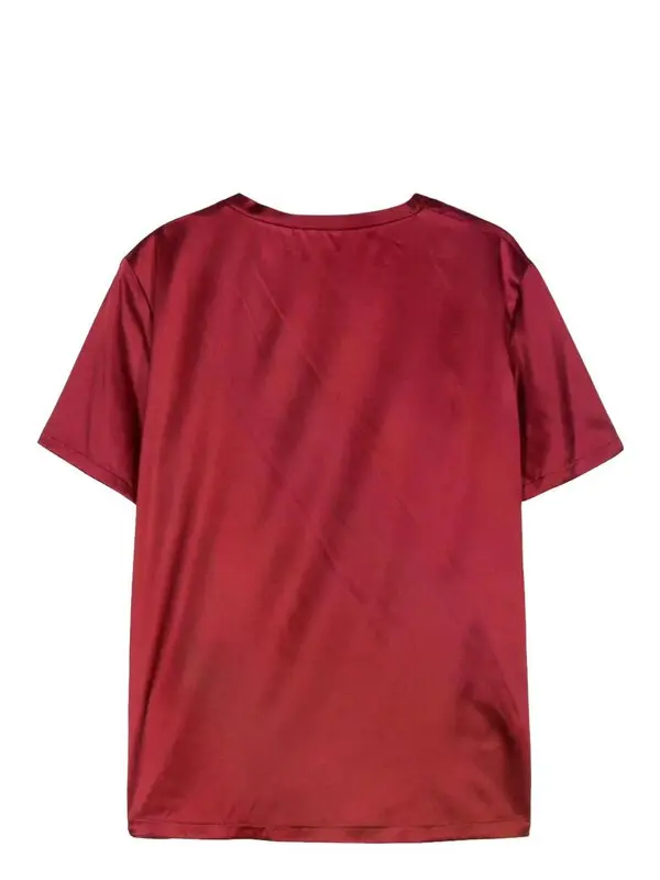 BLANCA VITA Crew Neck T-shirt - Red