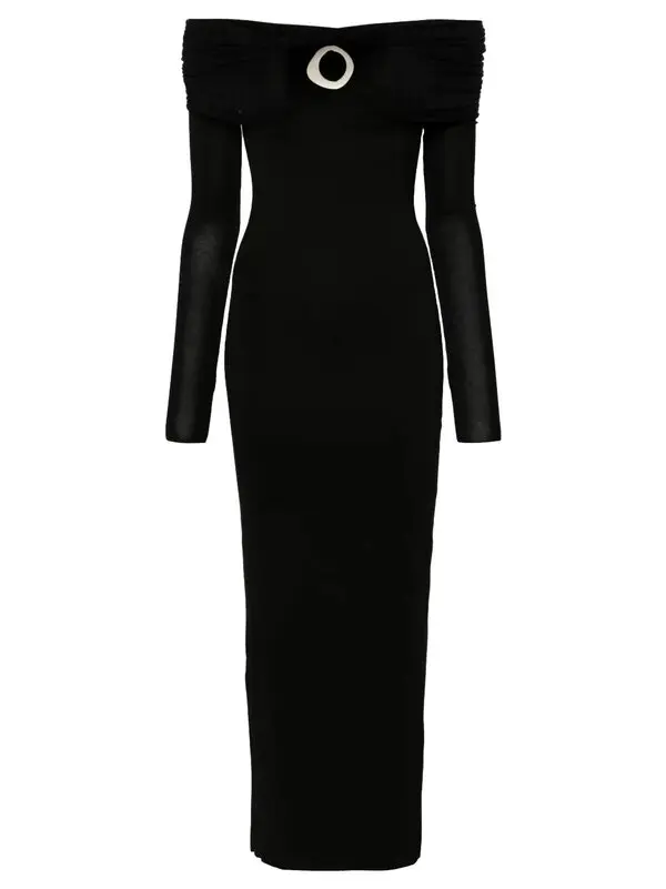 MANURI Amara Maxi Dress - Black