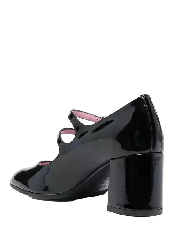 CAREL Alice 60mm Leather Mary Jane Shoes - Black