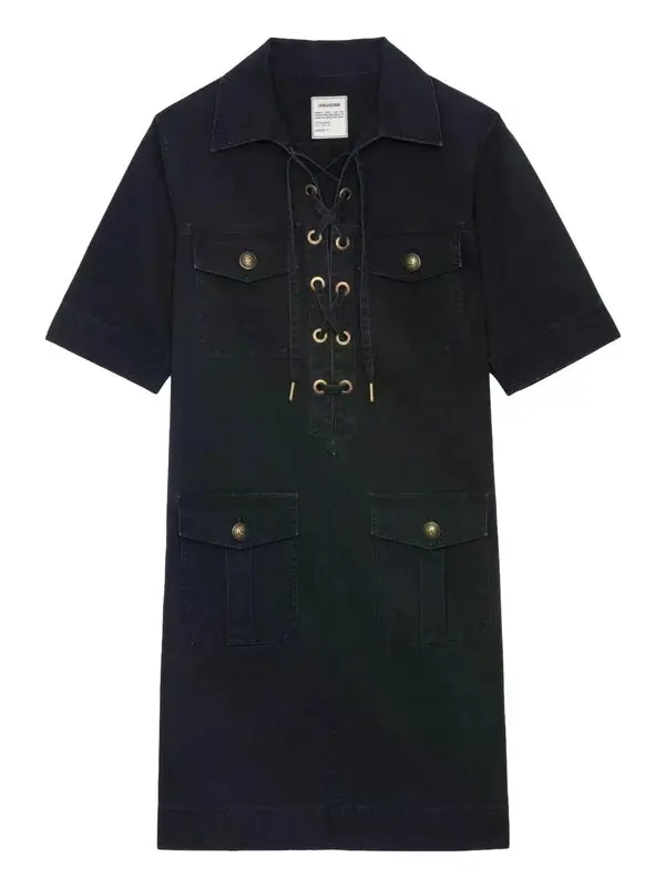 Zadig&Voltaire Record Mini Dress - Black