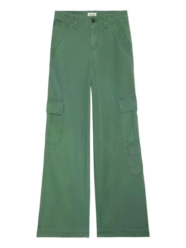 Zadig&Voltaire Straight-leg Cargo Trousers - Green