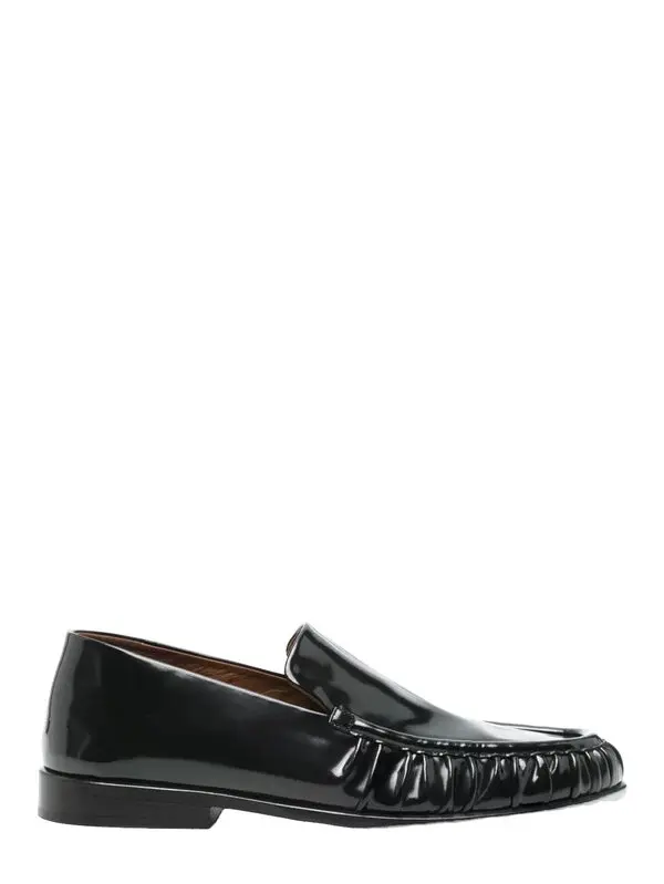 Marsèll Leather Loafers With Segmented Sole - Black