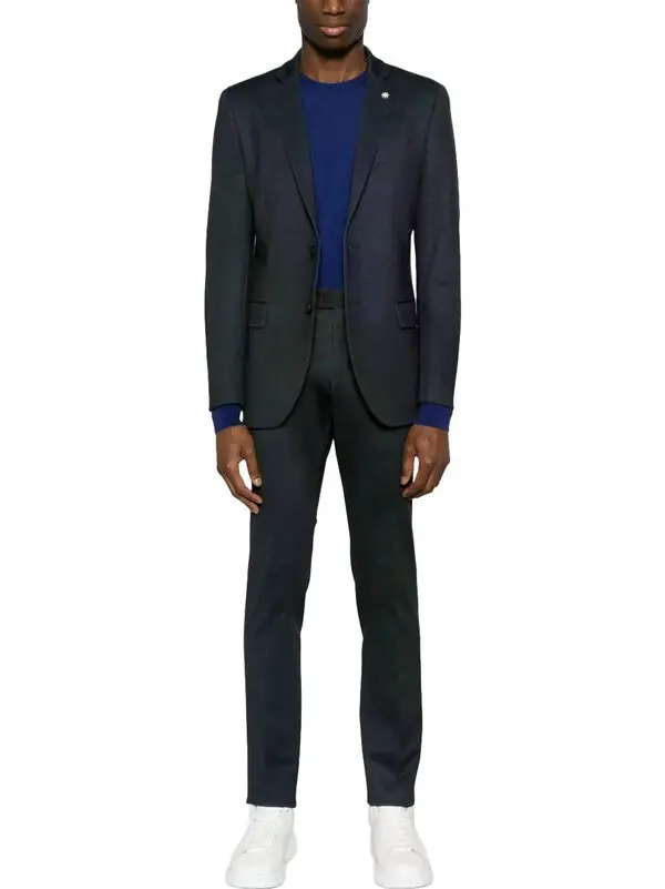 John Smedley Fine-knit Merino Jumper - Blue
