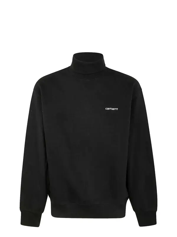 Carhartt Work In Progress Script Sweatshirt - Black