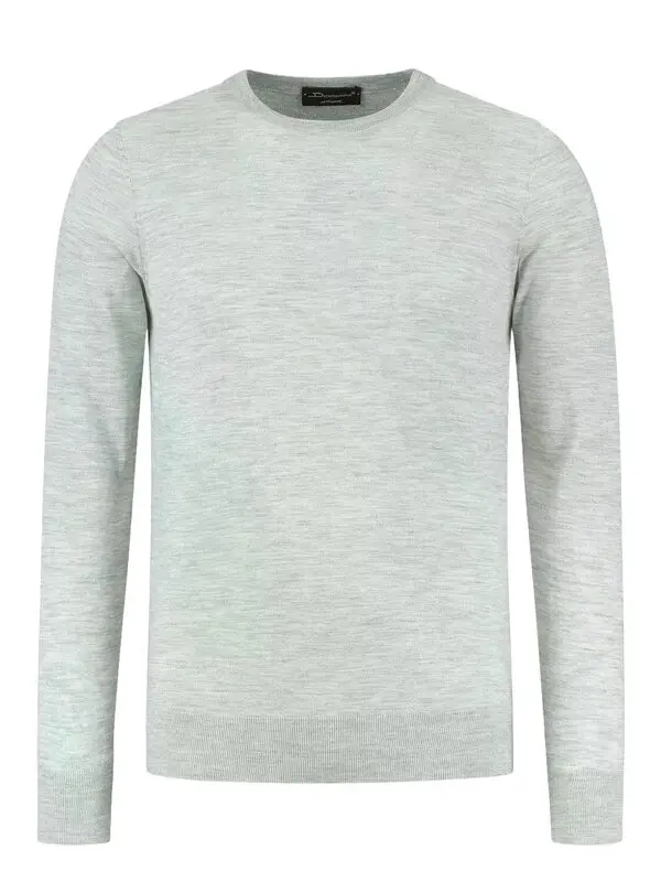 DORIANI CASHMERE Crew Neck Sweater - Grey