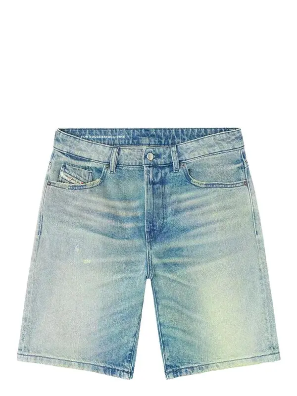 DIESEL® D-fin Denim Shorts - Blue