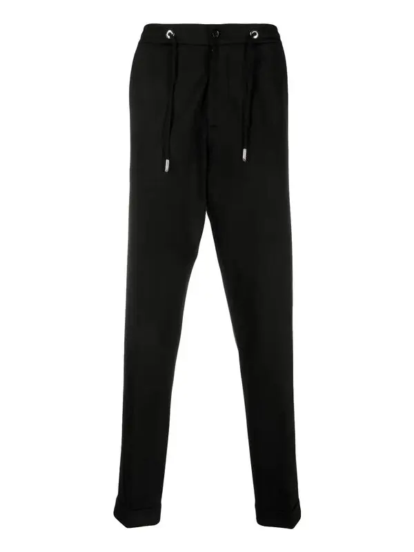 BILLIONAIRE Slim-cut Track Pants - Black