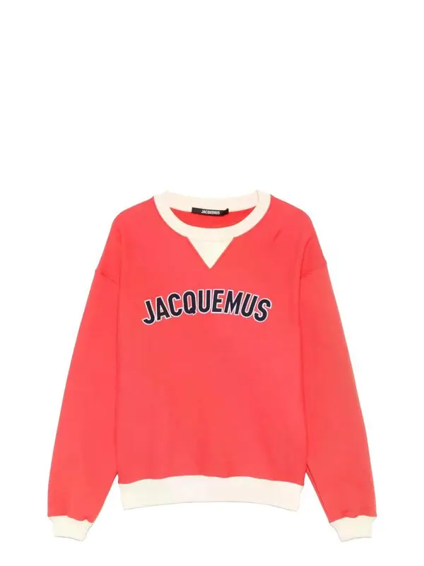 Jacquemus Baseball Sweatshirt - Red