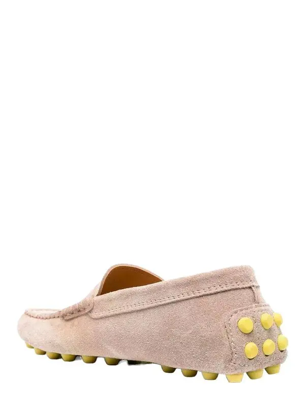 TOD'S Gommino Suede Driving Shoes - Neutrals