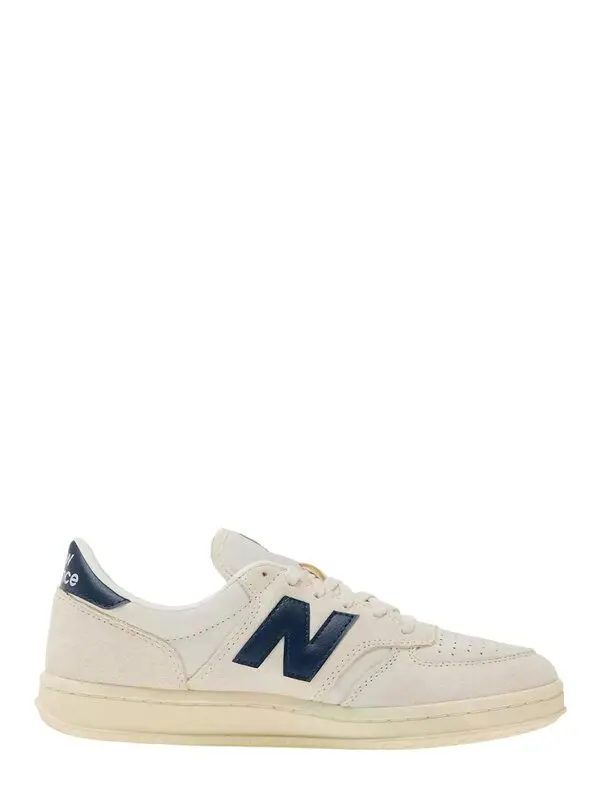 NEW BALANCE T500 Calf Suede Sneakers - Neutrals