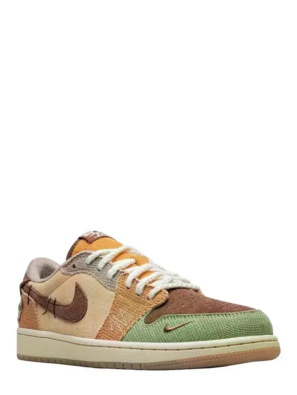 JORDAN X Zion Williamson Air 1 Low Og Voodoo Sneakers - Neutrals