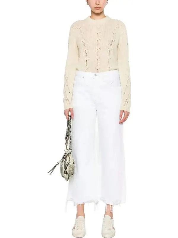 Zadig&Voltaire Morley Cable-knit Jumper - Neutrals