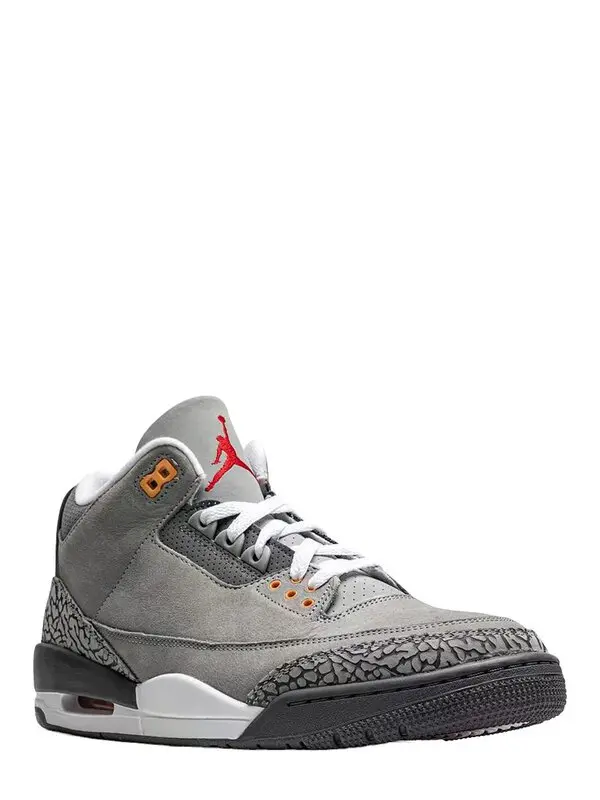 JORDAN Air 3 Retro Cool Sneakers - Grey