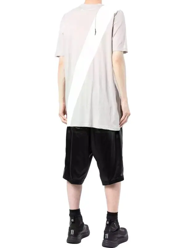 Boris Bidjan Saberi League Graphic-print T-shirt - Grey