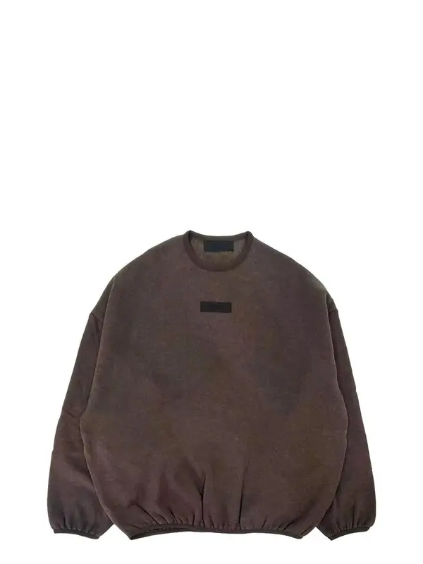 Fear Of God Logo Patch Sweatshirt - Brown