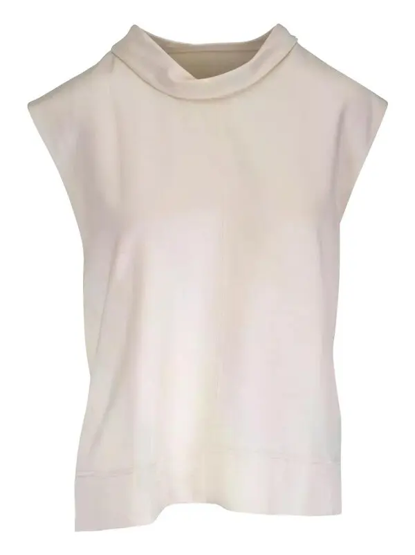 TOTEME Round Neck Blouse - Neutrals