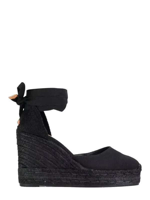 CastaÑer Carina Wedge Espadrilles - Black