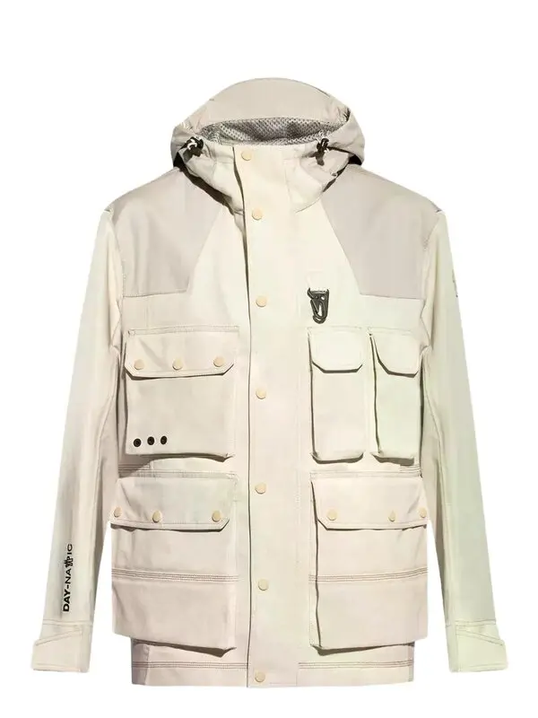 Moncler Multi-pocket Hooded Jacket - Neutrals