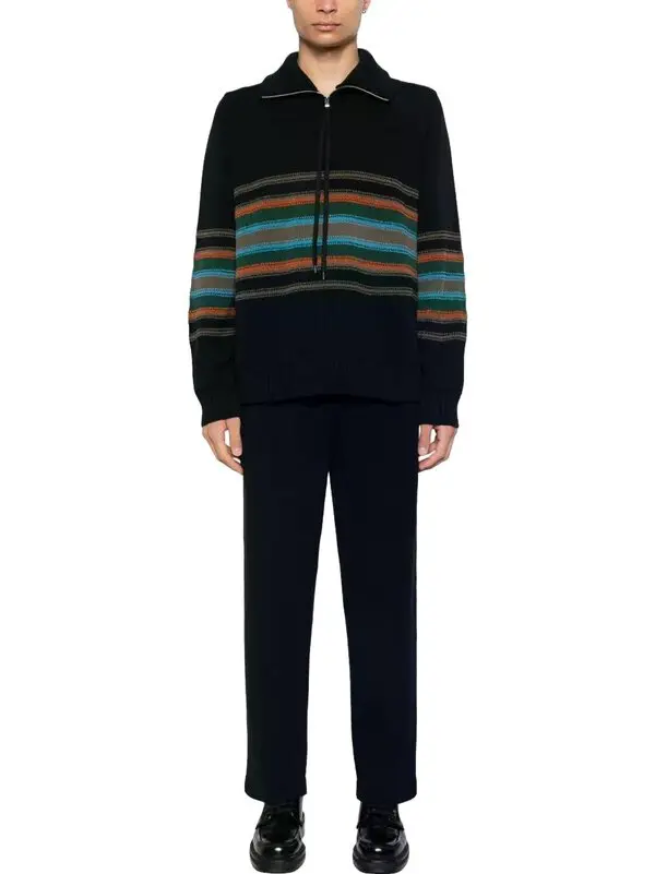 CRAIG GREEN Tape Knit Jumper - Black