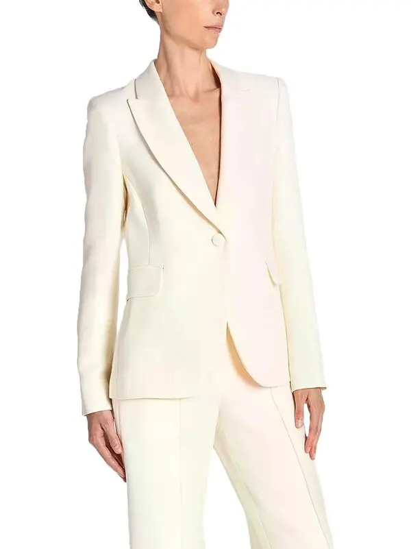 Adam Lippes Single-breasted Tuxedo Blazer - Neutrals