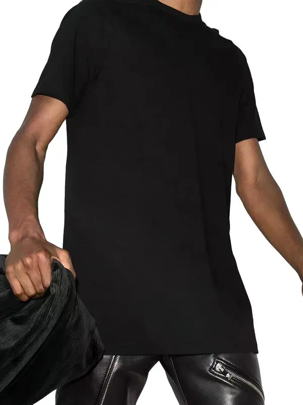 Rick Owens Crew-neck Cotton T-shirt - Black