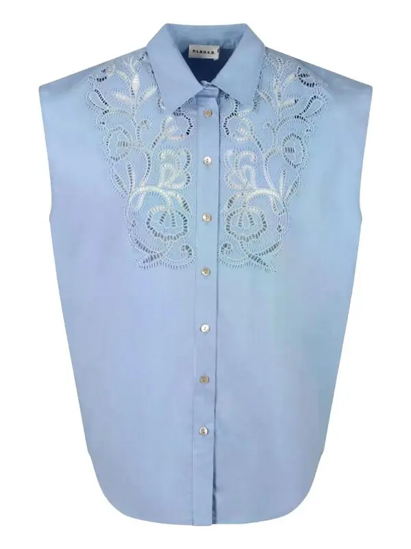 P.a.r.o.s.h Cotton Shirt - Blue