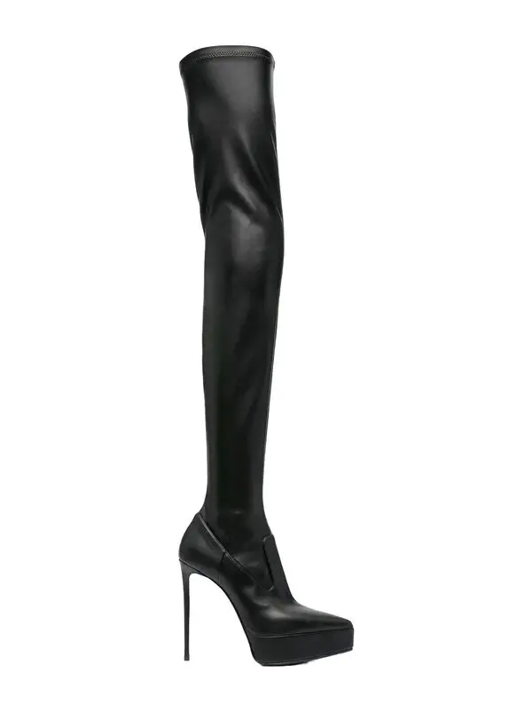 LE SILLA Uma Thigh-high Boots - Black