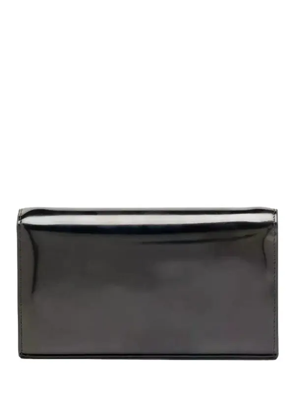 DIESEL® 1dr Leather Wallet-on-chain - Black