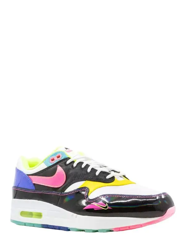 Nike Air Max 1 Hyper Pink Sneakers - Black