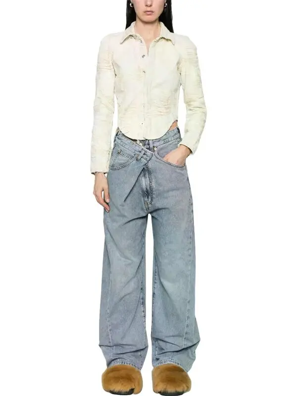 DARKPARK Ines Wide-leg Jeans - Blue