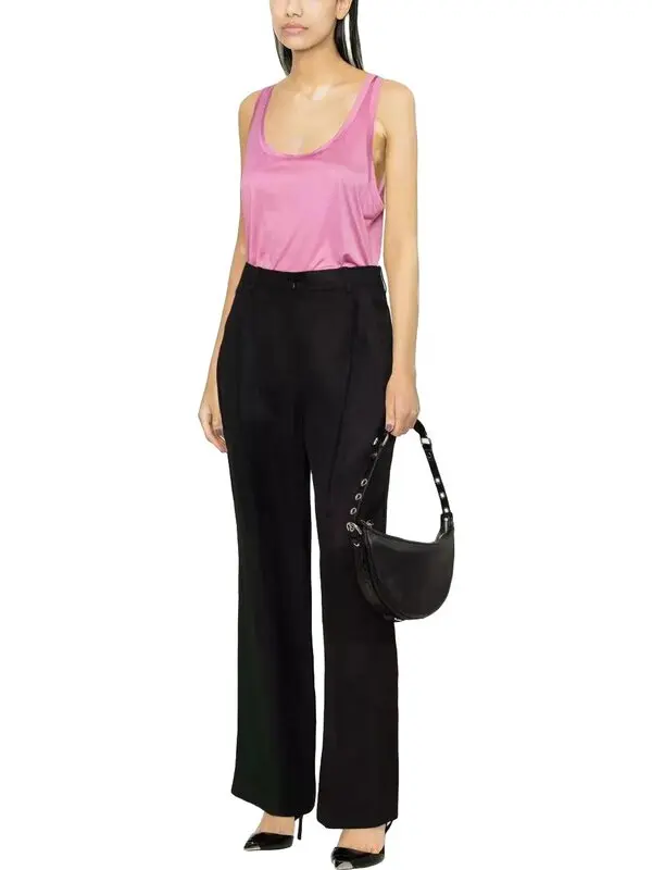 TOM FORD Silk Scoop Neck Tank Top - Pink