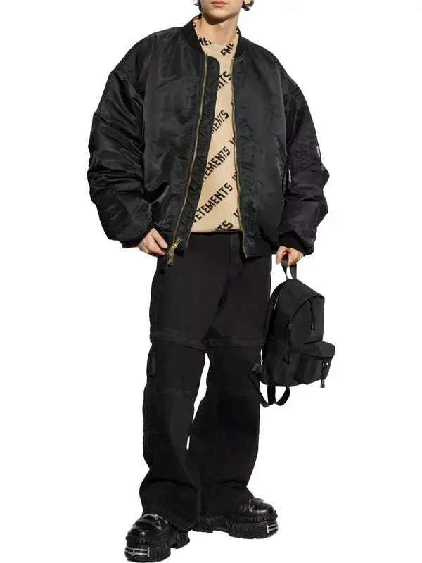 Vetements Convertible Belted Cargo Shorts - Black