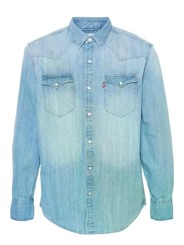 LEVI'S Barstow Denim Shirt - Blue