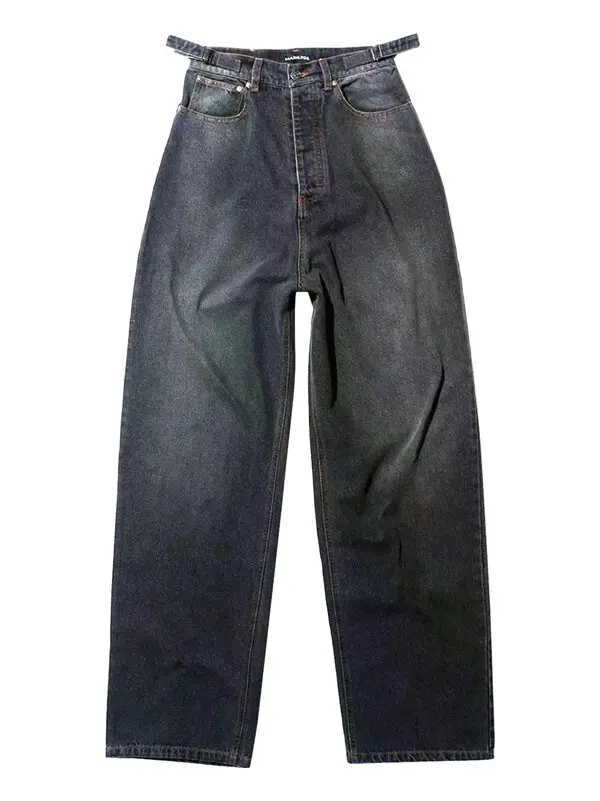 MAINLESS Wide-leg Jeans - Grey