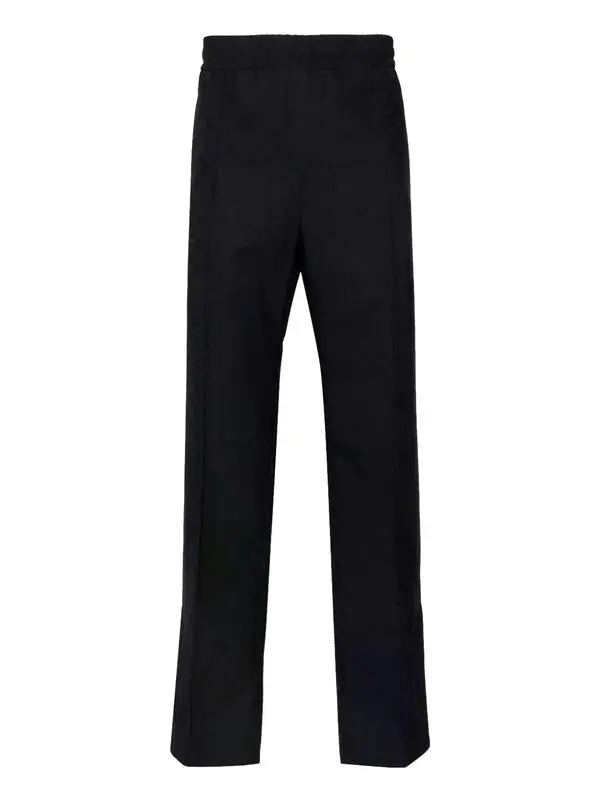 Gucci Gg Supreme Jacquard Trousers - Blue