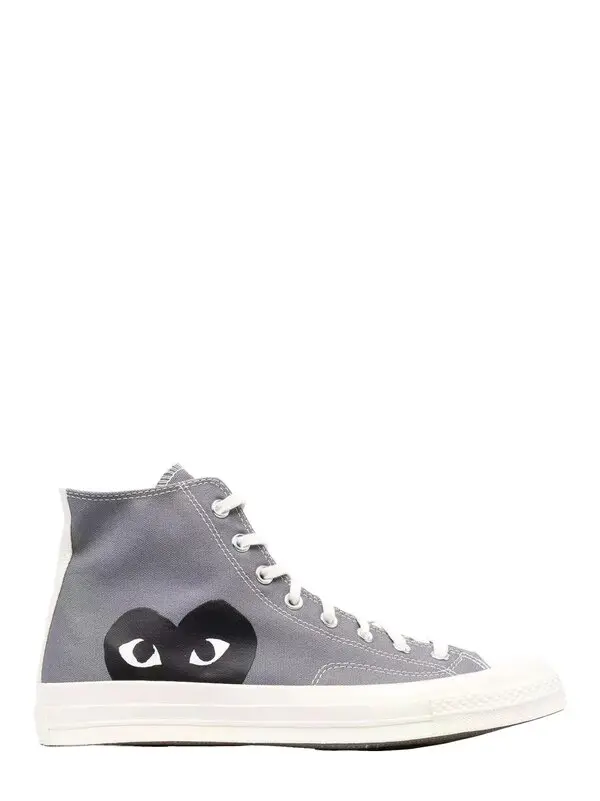 CONVERSE X COMME DES GARONS PLAY Chuck 70 High-top Sneakers - Grey