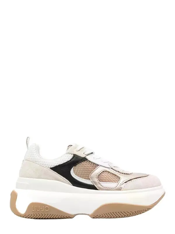 Liu Jo Colour-block Platform Sneakers - Neutrals