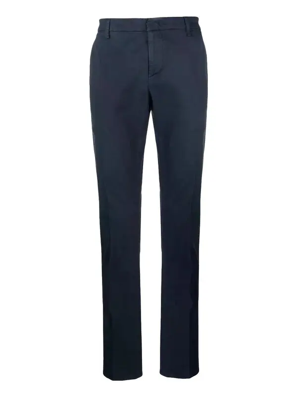 DONDUP Mid-rise Slim-fit Chinos - Blue