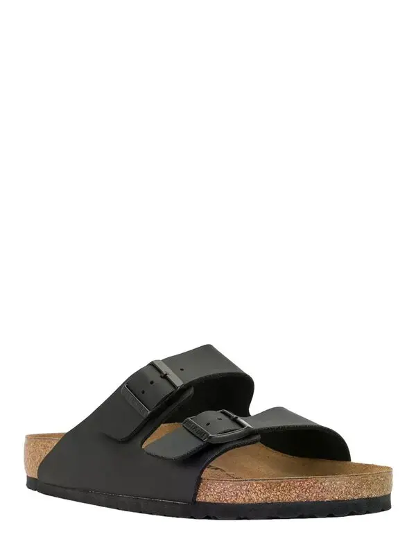 BIRKENSTOCK Arizona Flat Sandals - Black