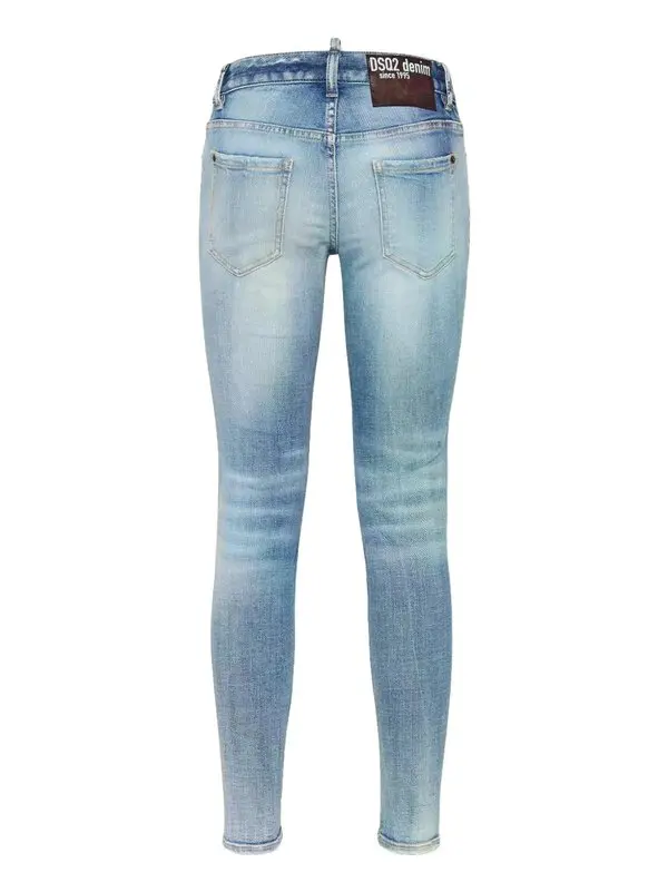 Dsquared2 Jennifer Mid-rise Jeans - Blue