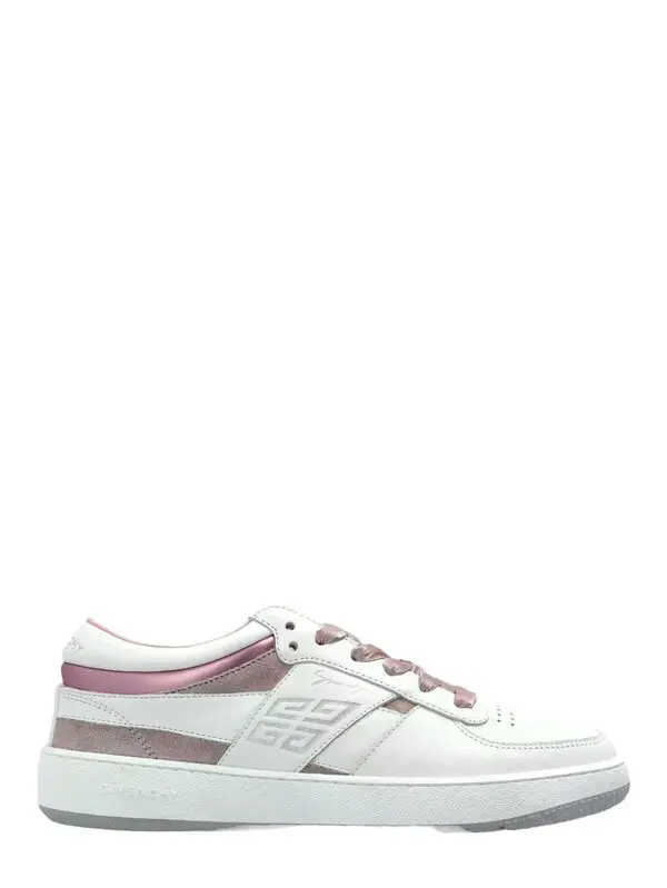 Givenchy Logo Print Lace-up Sneakers - White