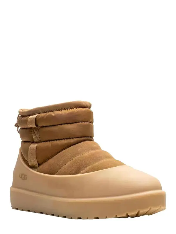 UGG Classic Mini Chestnut Pull-on Weather Boots - Brown