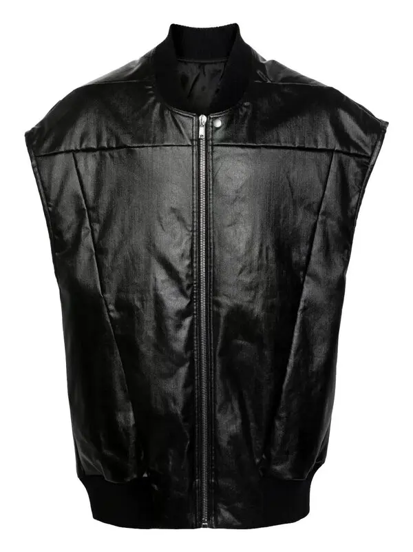 Rick Owens Jumbo Flight Gilet - Black