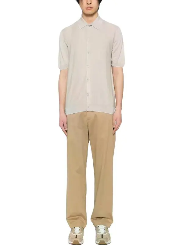 SVEVO Cotton Shirt - Neutrals