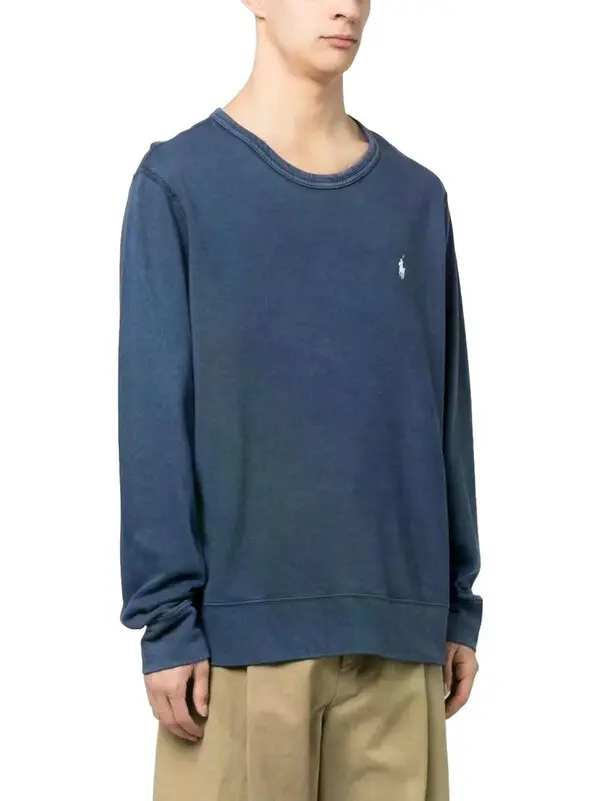Polo Ralph Lauren Polo Pony Motif Jumper - Blue